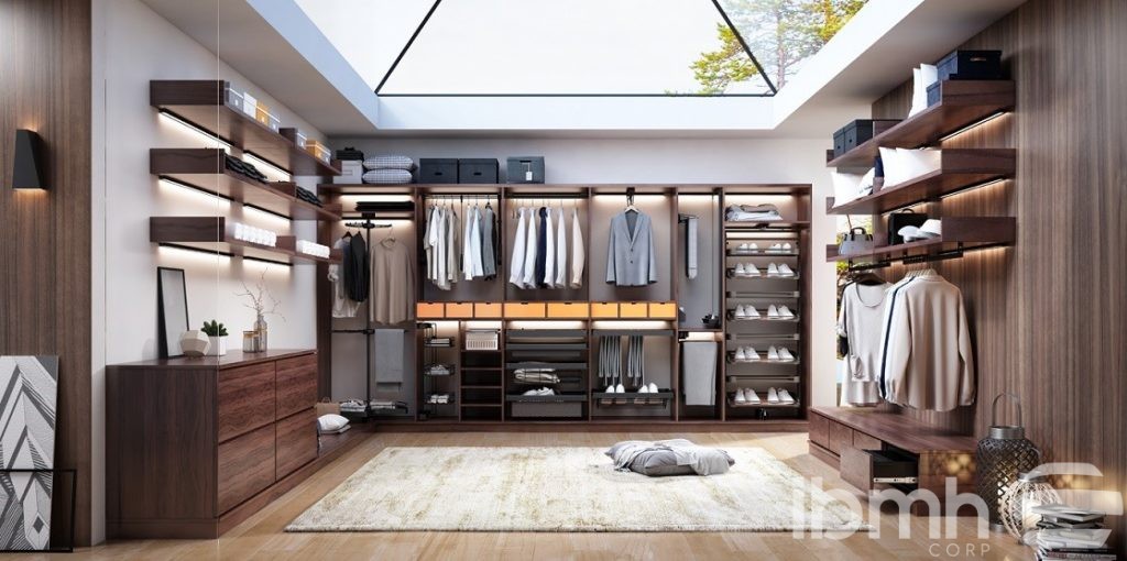 New Interior Design System specially for closets and wardrobes