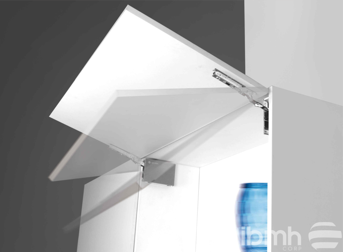 Lift System for Cabinet Doors with Free Stop and Soft Close